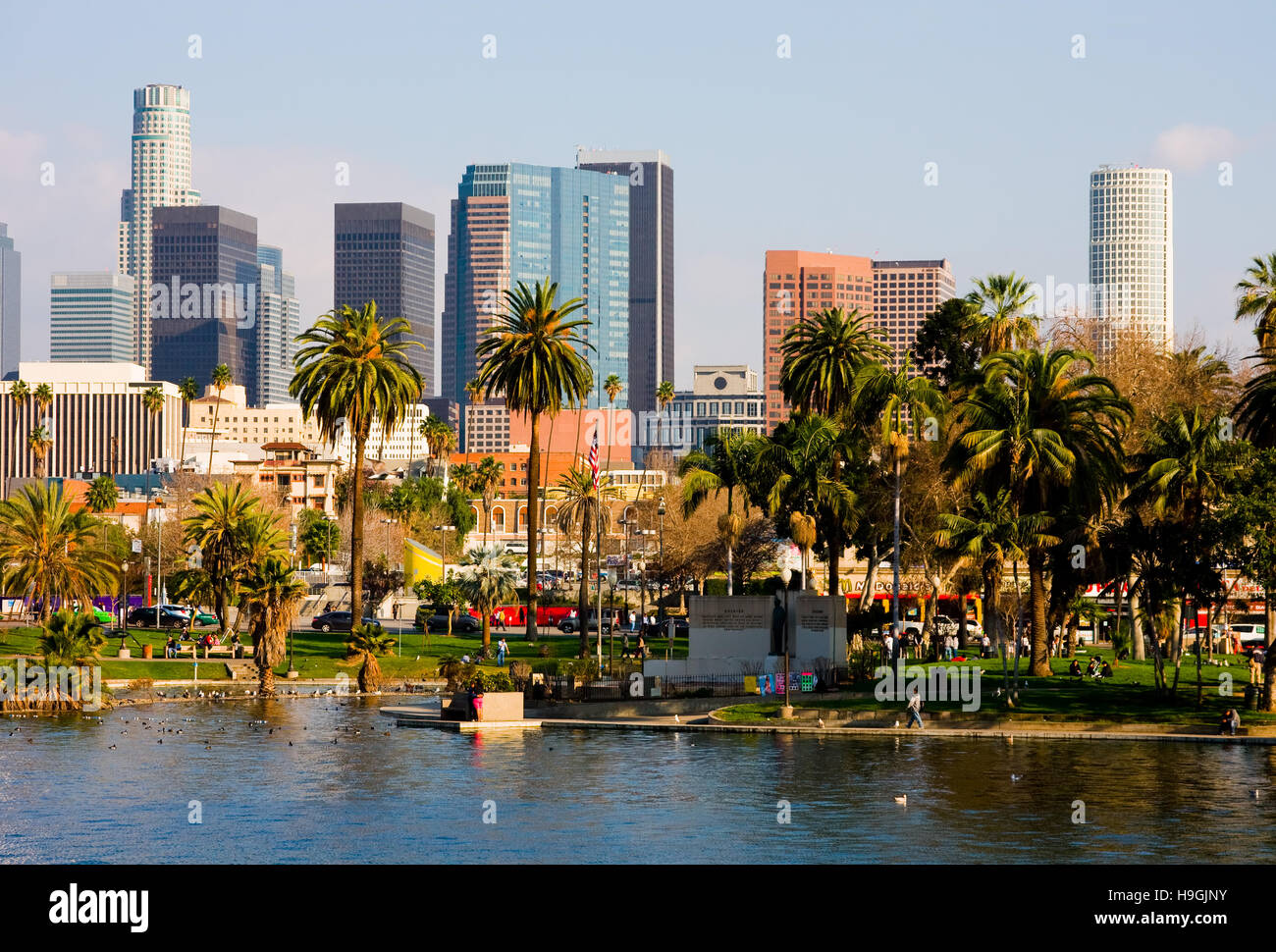 Los Angeles downtown Stock Photo - Alamy