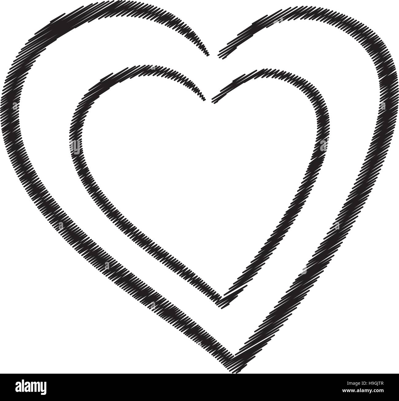 hand drawing heart health icon Stock Vector Image & Art - Alamy