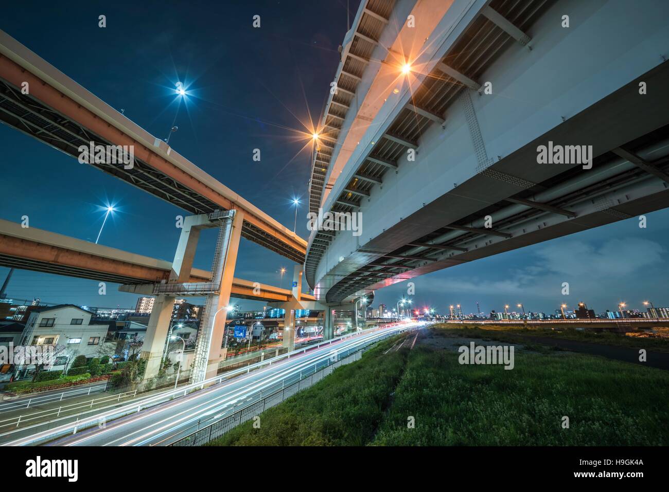 Kohoku Junction, Adachi-Ku, Tokyo, Japan Stock Photo - Alamy