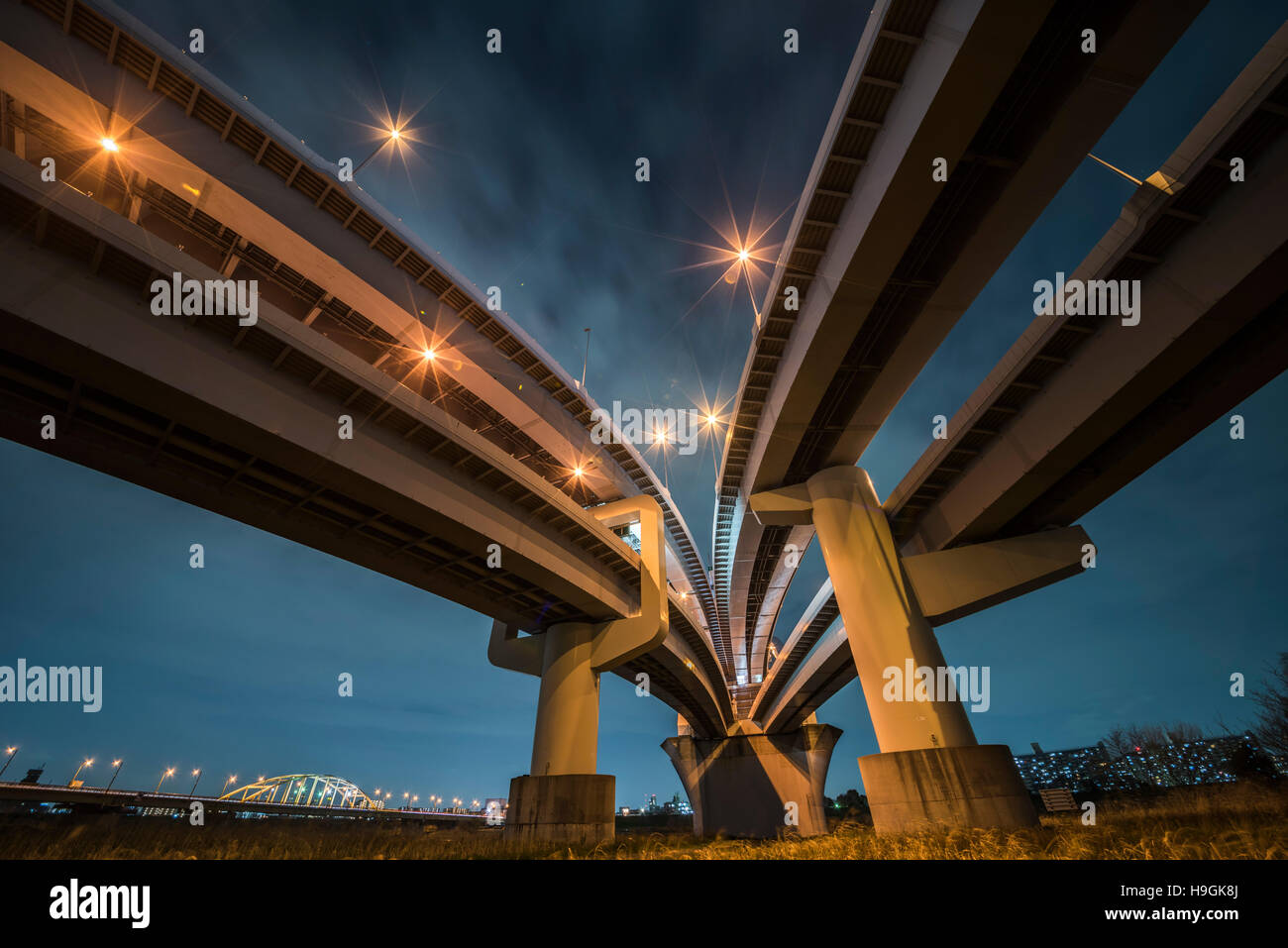 Kohoku Junction, Adachi-Ku, Tokyo, Japan Stock Photo - Alamy