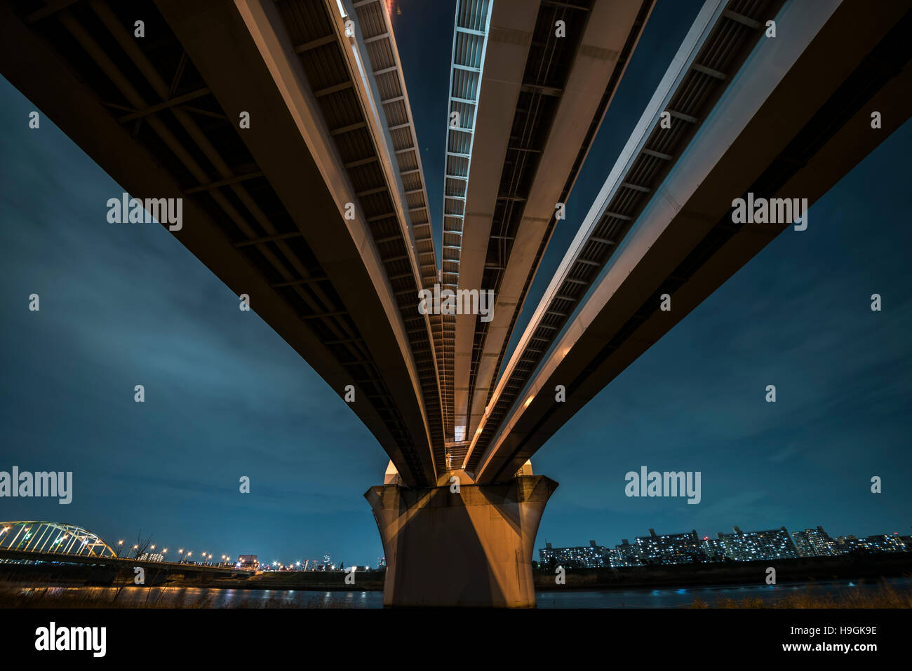 Kohoku Junction, Adachi-Ku, Tokyo, Japan Stock Photo - Alamy