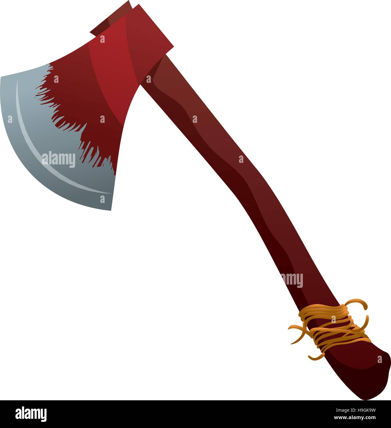 ax with wooden handle icon Stock Vector Image & Art - Alamy