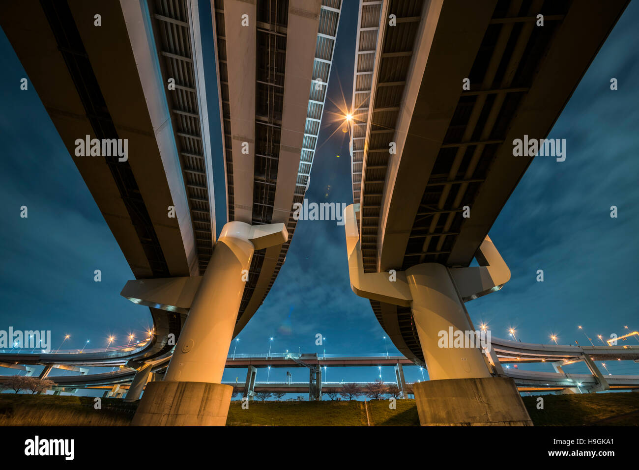 Kohoku Junction, Adachi-Ku, Tokyo, Japan Stock Photo - Alamy