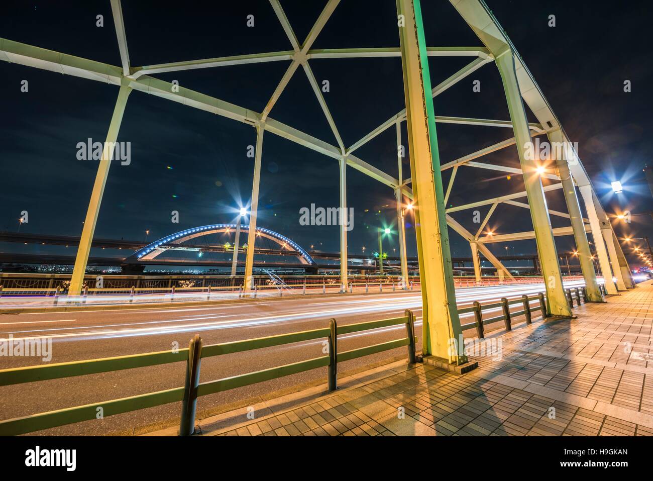 Kohoku Bridge, Adachi-Ku, Tokyo, Japan Stock Photo - Alamy