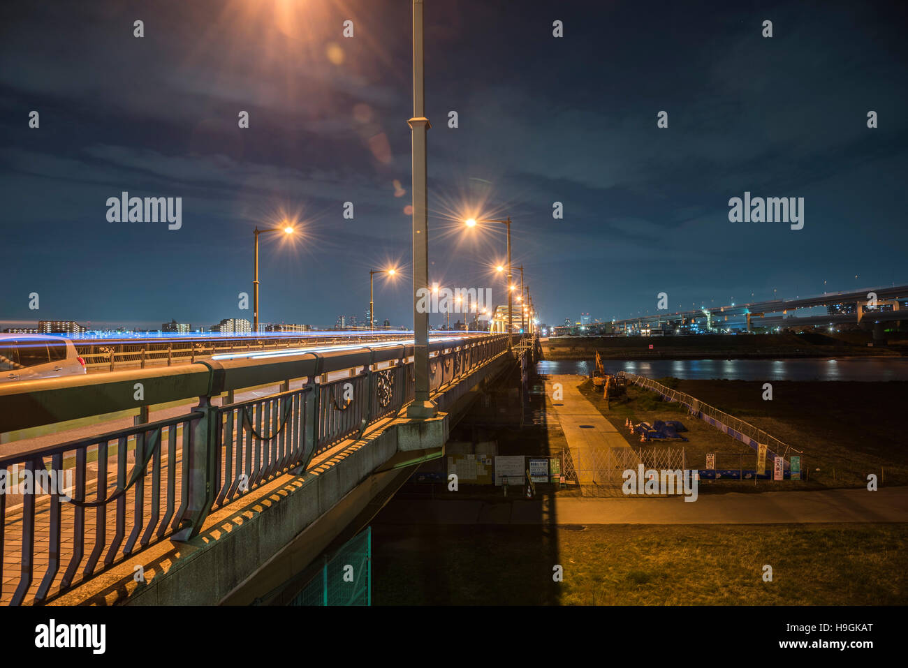Kohoku Bridge, Adachi-Ku, Tokyo, Japan Stock Photo - Alamy