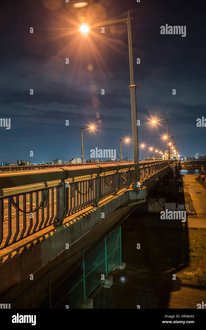 Kohoku Bridge, Adachi-Ku, Tokyo, Japan Stock Photo - Alamy