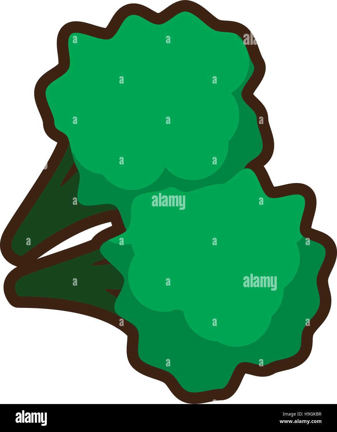 cartoon broccoli healthy food Stock Vector Image & Art - Alamy