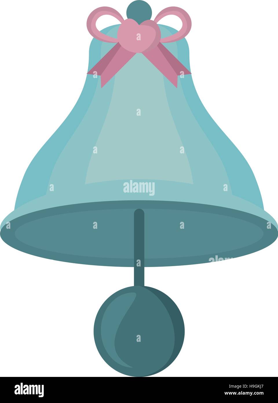 gray bell ribbon wedding icon Stock Vector Image & Art - Alamy