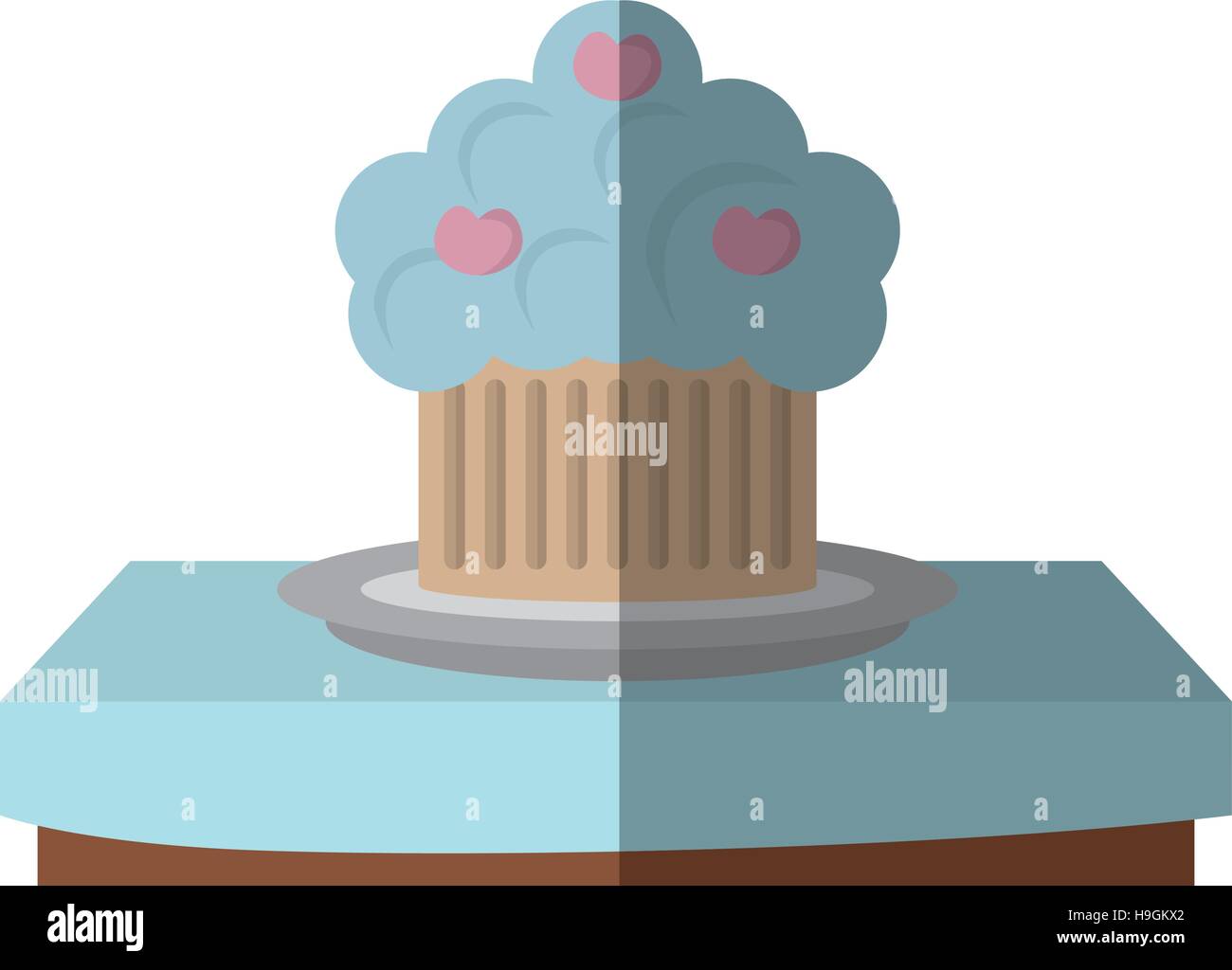 Cupckae Stock Vector Images - Alamy