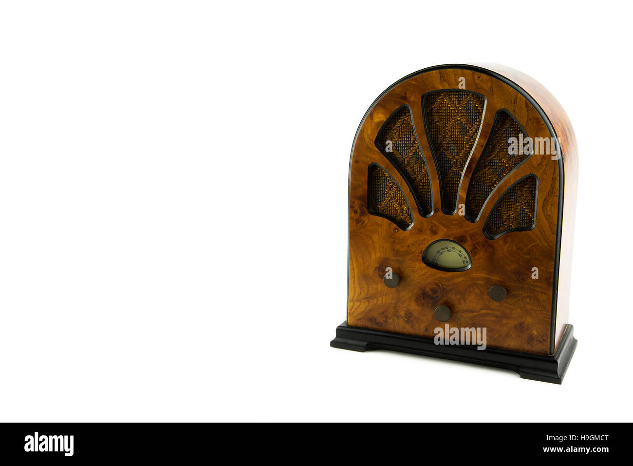 Old style radio device hi-res stock photography and images - Alamy