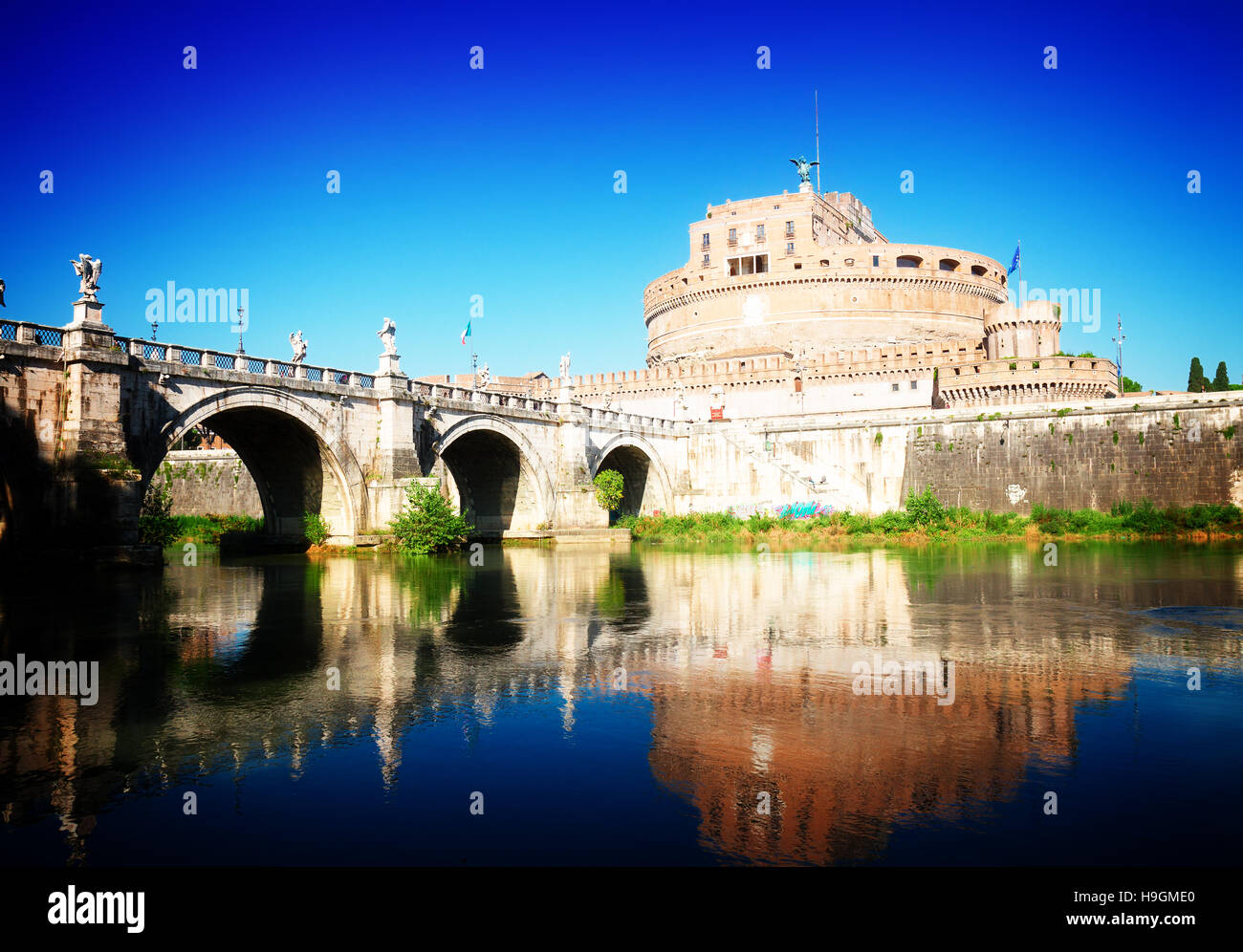 castle st. Angelo, Rome, Italy Stock Photo - Alamy