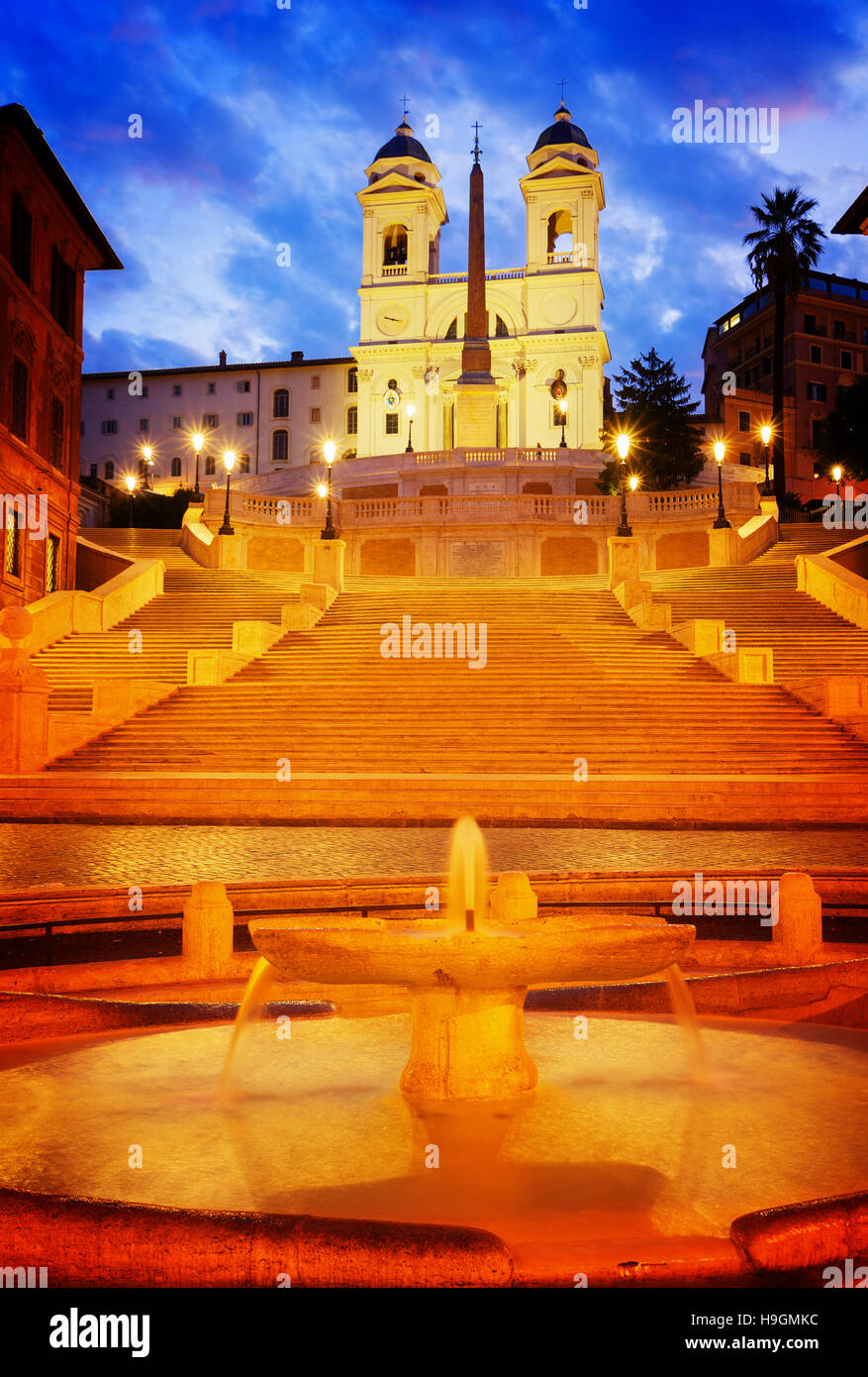 Spanish Steps, Rome, Italy Stock Photo - Alamy