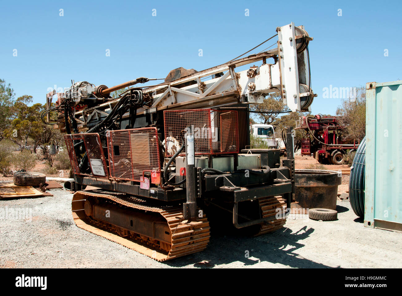 Rotary drilling rig hi-res stock photography and images - Alamy