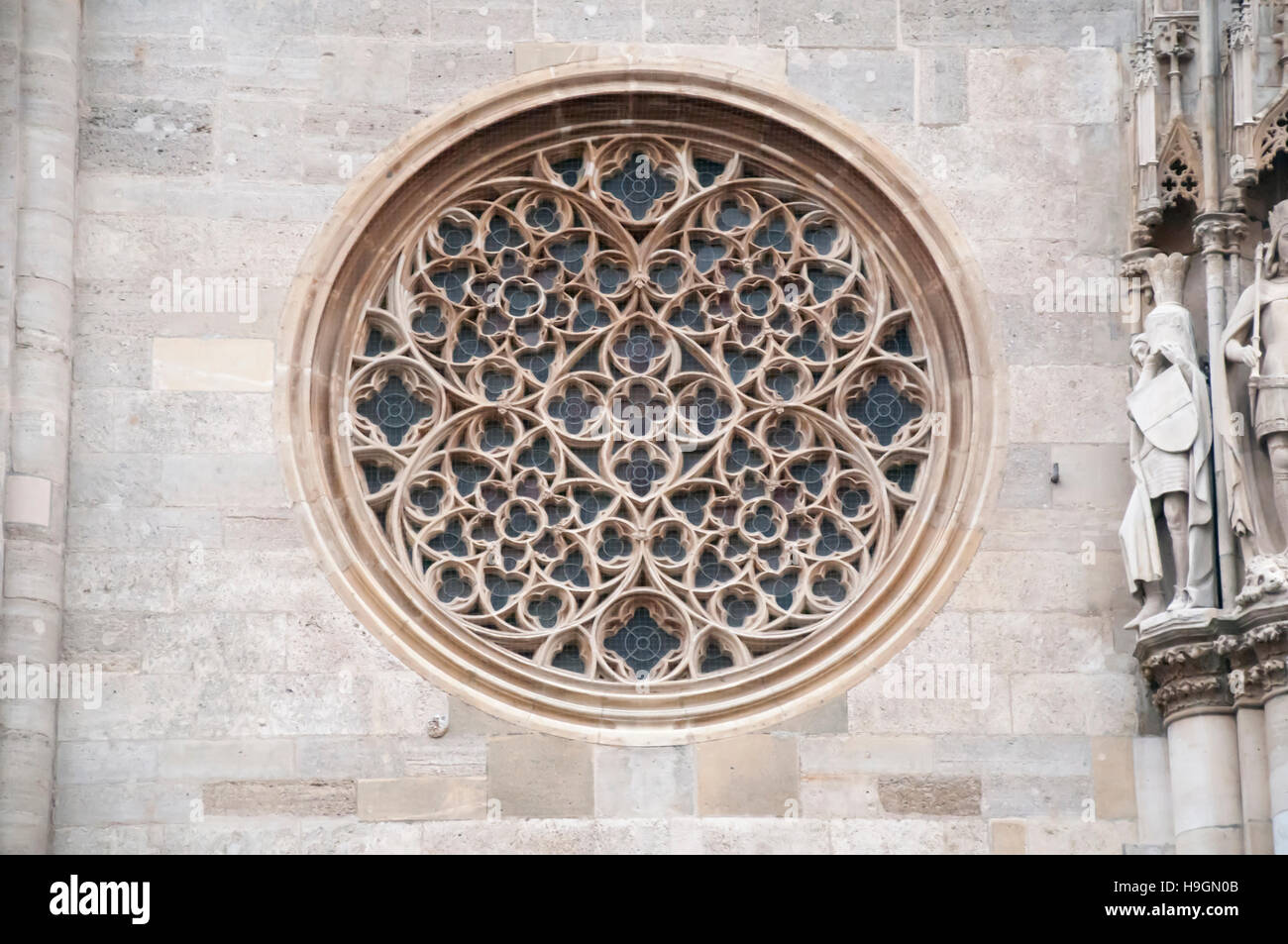 The Stephansdom (St. Stephen's Cathedral) at Stephansplatz, Vienna ...
