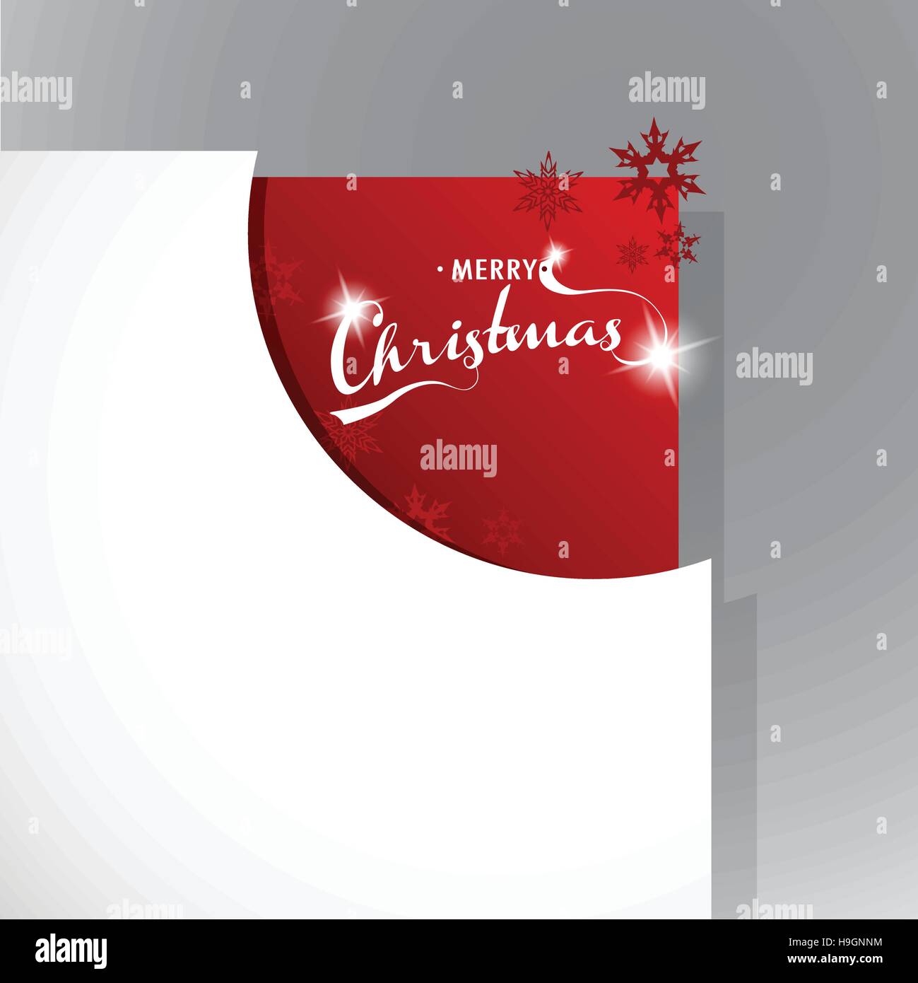 Blank sheet of paper corner cut out Stock Vector Images - Alamy