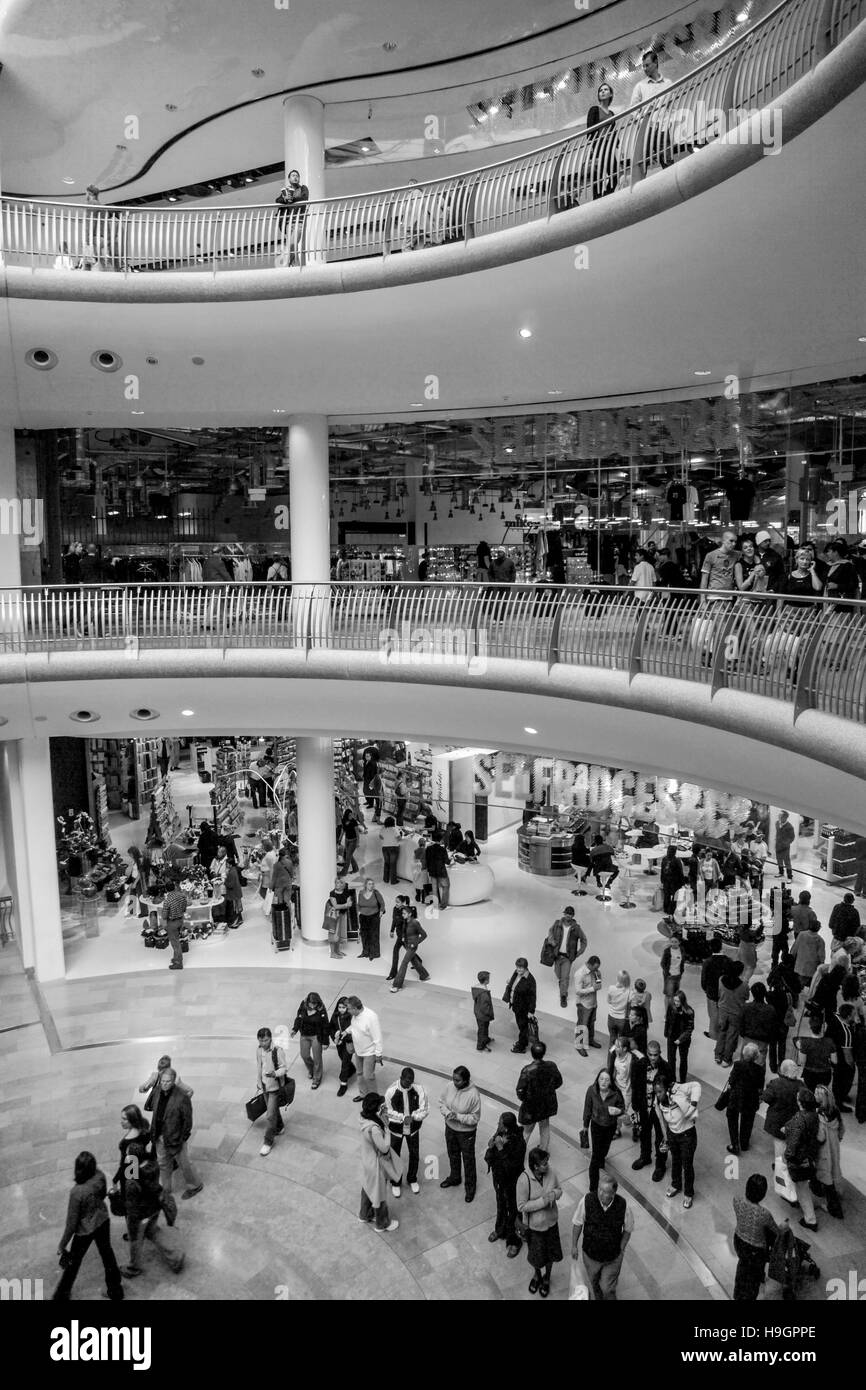 birmingham, bull, uk, ring, bullring, shopping, centre, england ...