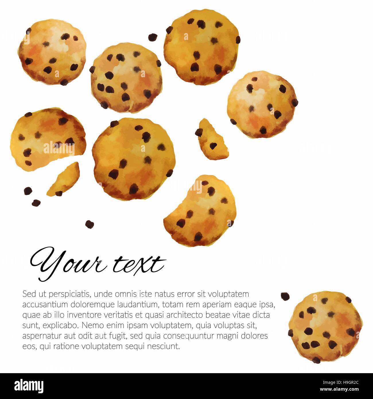 Traditional sweet dessert made Stock Vector Images - Alamy