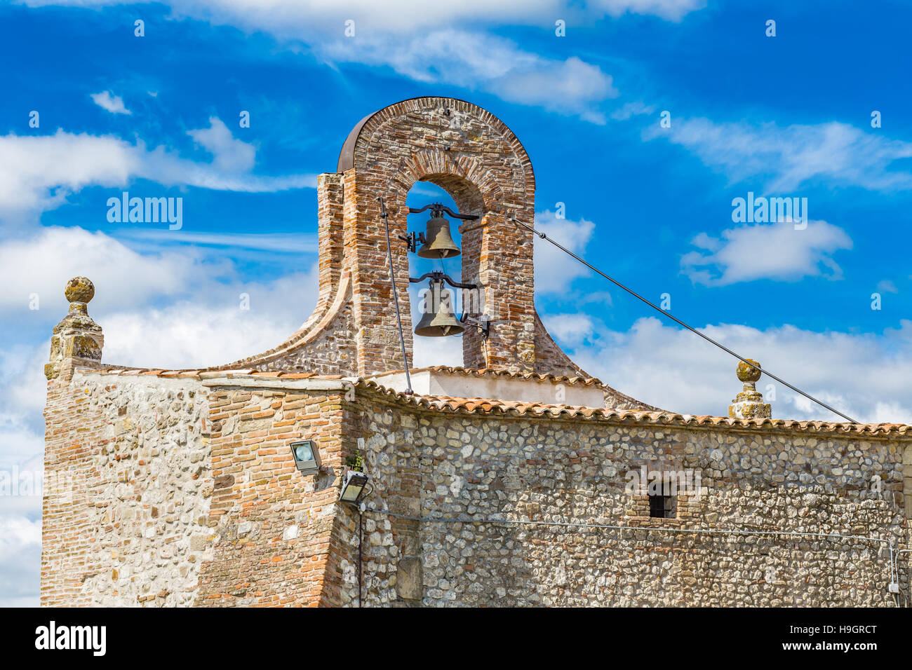ancient medieval bell tower Stock Photo - Alamy