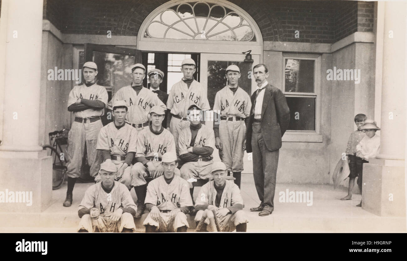 Chester Agricultural High School Baseball Team Stock Photo - Alamy