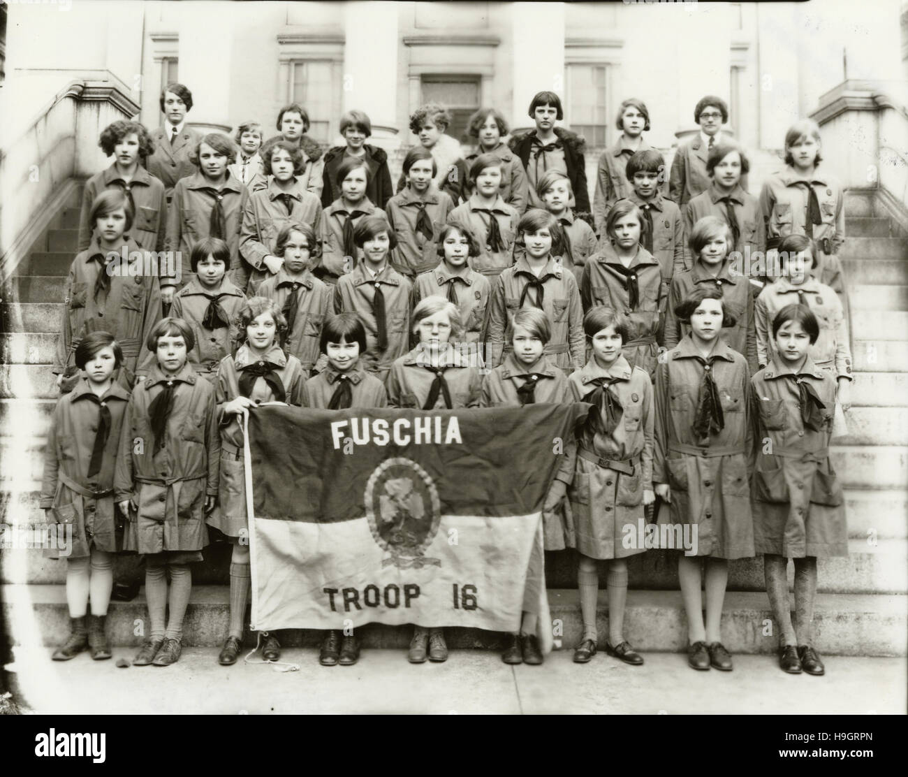 Girl Scout Troop No. 16, Richmond, Virginia Stock Photo - Alamy