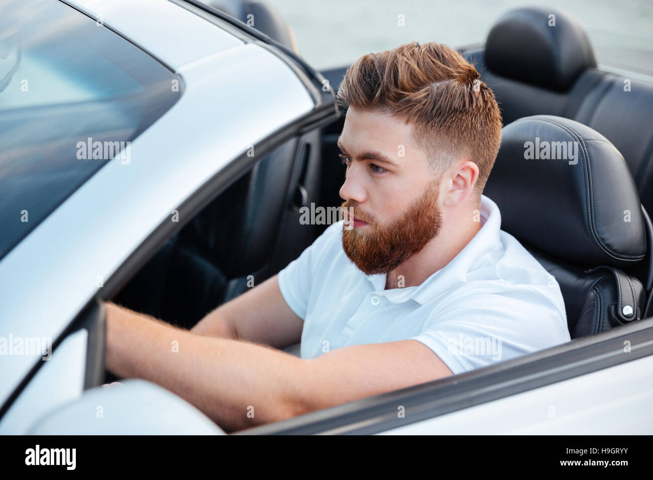 Stylish couple car hi-res stock photography and images - Alamy