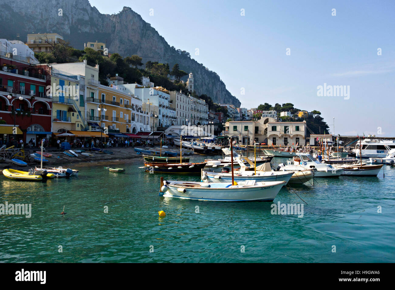 Capri marina grande people hi-res stock photography and images - Alamy