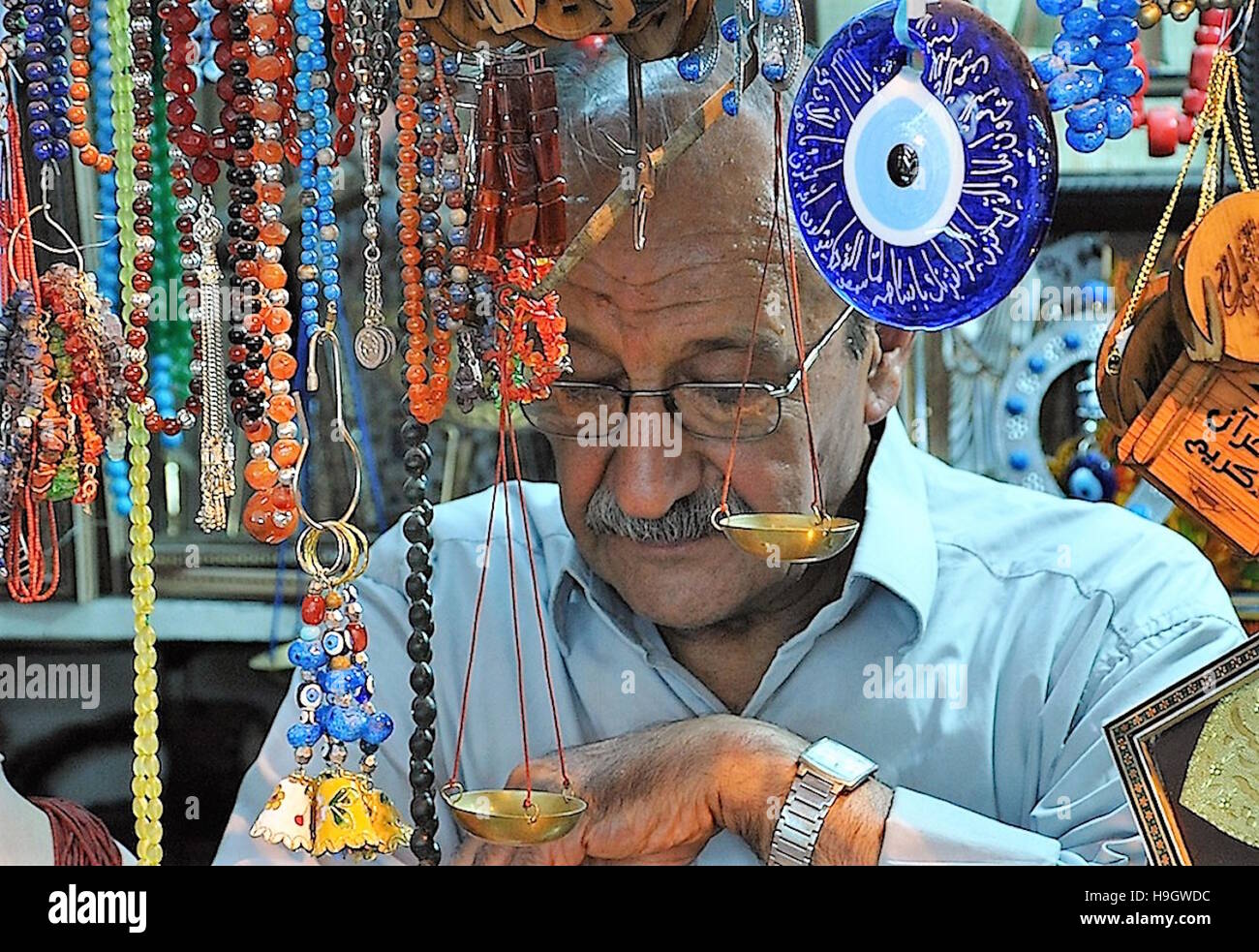 Shop vendors in a souk in Tehran, Iran Stock Photo - Alamy