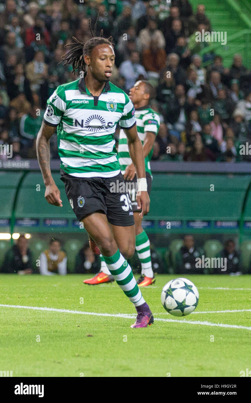 Lisbon, Portugal. 22nd Nov, 2016. Sporting's defender from Portugal ...