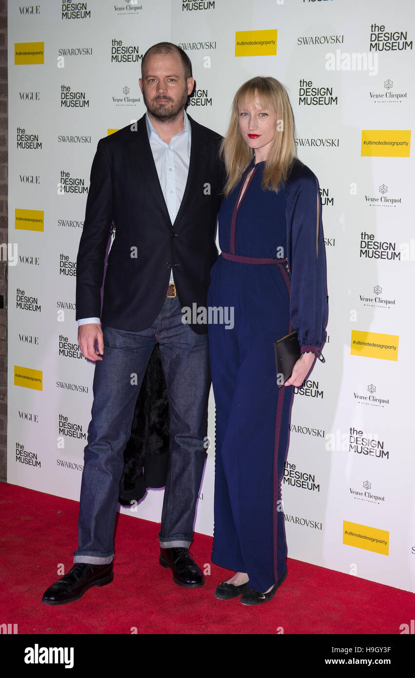 London, UK. 22nd Nov, 2016. Jack Dyson and Jade Parfitt attend The ...