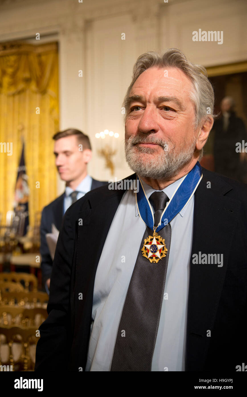 Washington, USA. 22nd Nov, 2016. President Barack Obama awards the ...