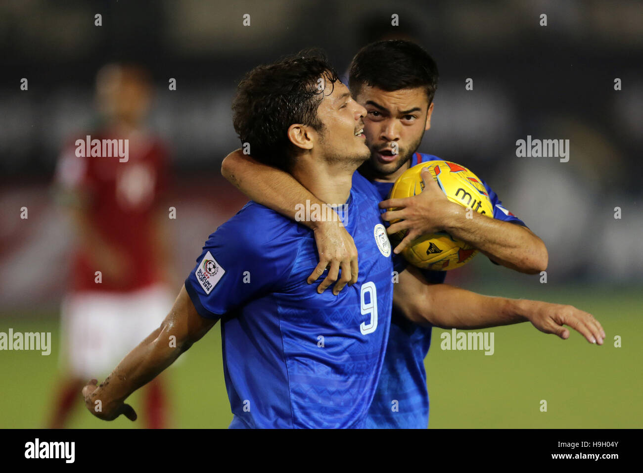 Bulacan Province, Philippines. 22nd Nov, 2016. Misagh Bahadoran (L) of ...