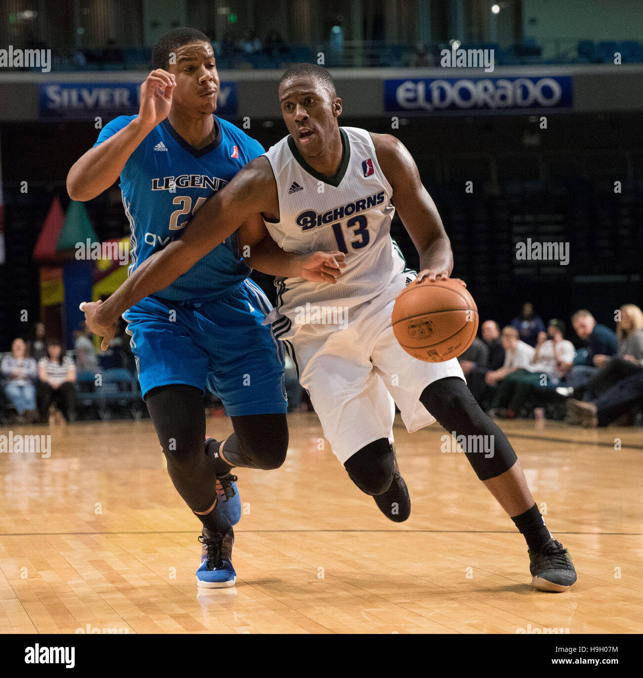 Reno, Nevada, USA. 22nd Nov, 2016. Reno Bighorn Guard LAMAR PATTERSON ...