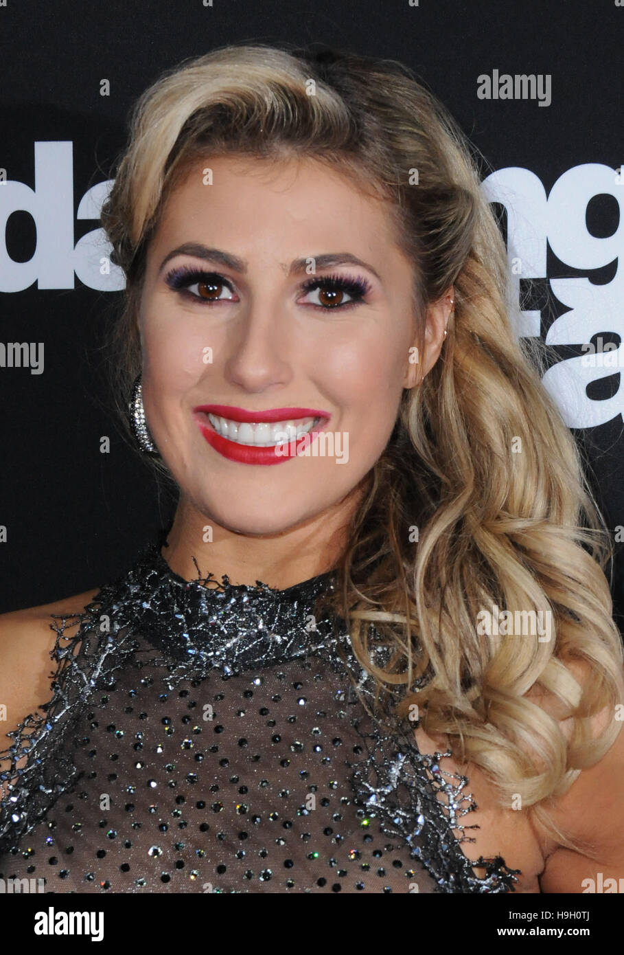 Los Angeles, CA, USA. 22nd Nov, 2016. Emma Slater. ABC's ''Dancing With ...