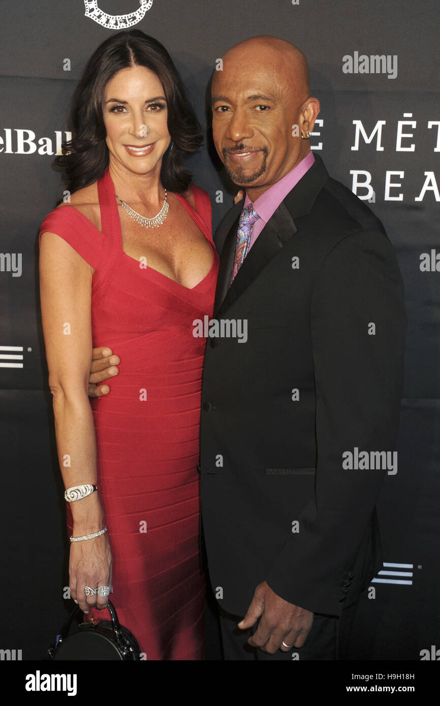 Tara Fowler and Montel Williams attend the Angel Ball 2016 at Cipriani ...