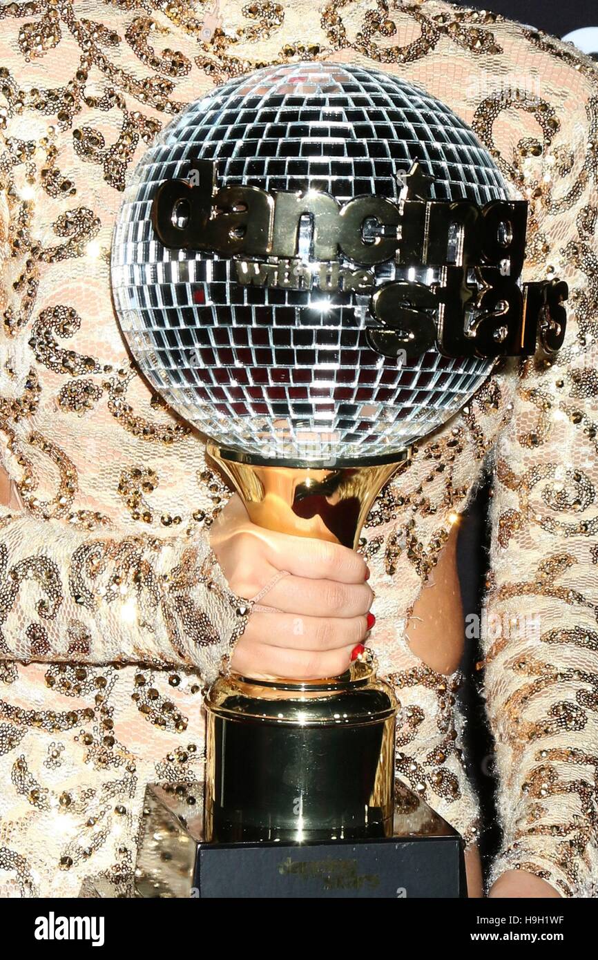 Los Angeles, CA, USA. 22nd Nov, 2016. Dancing witht the Stars Trophy ...