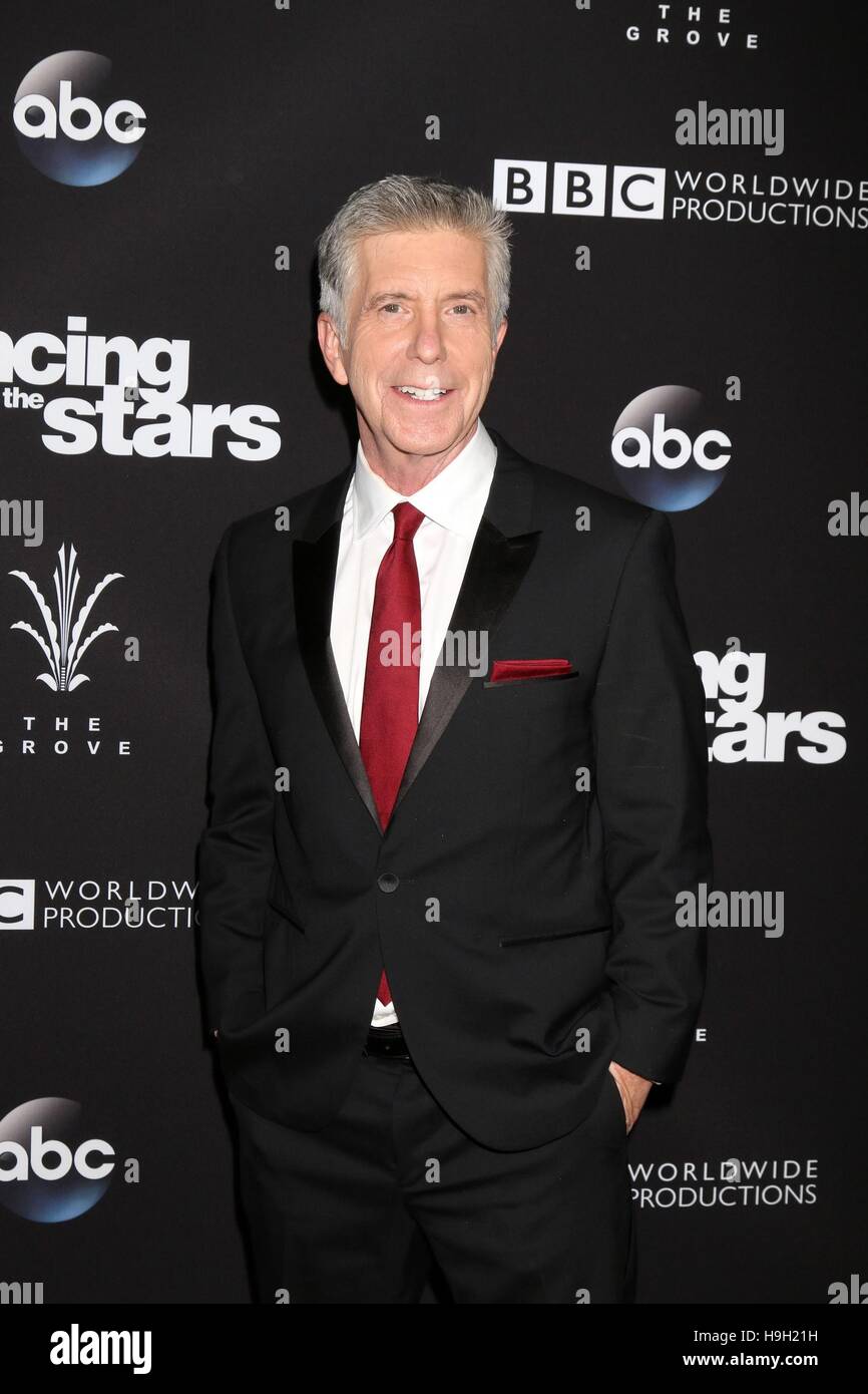 Los Angeles, CA, USA. 22nd Nov, 2016. Tom Bergeron at arrivals for ...