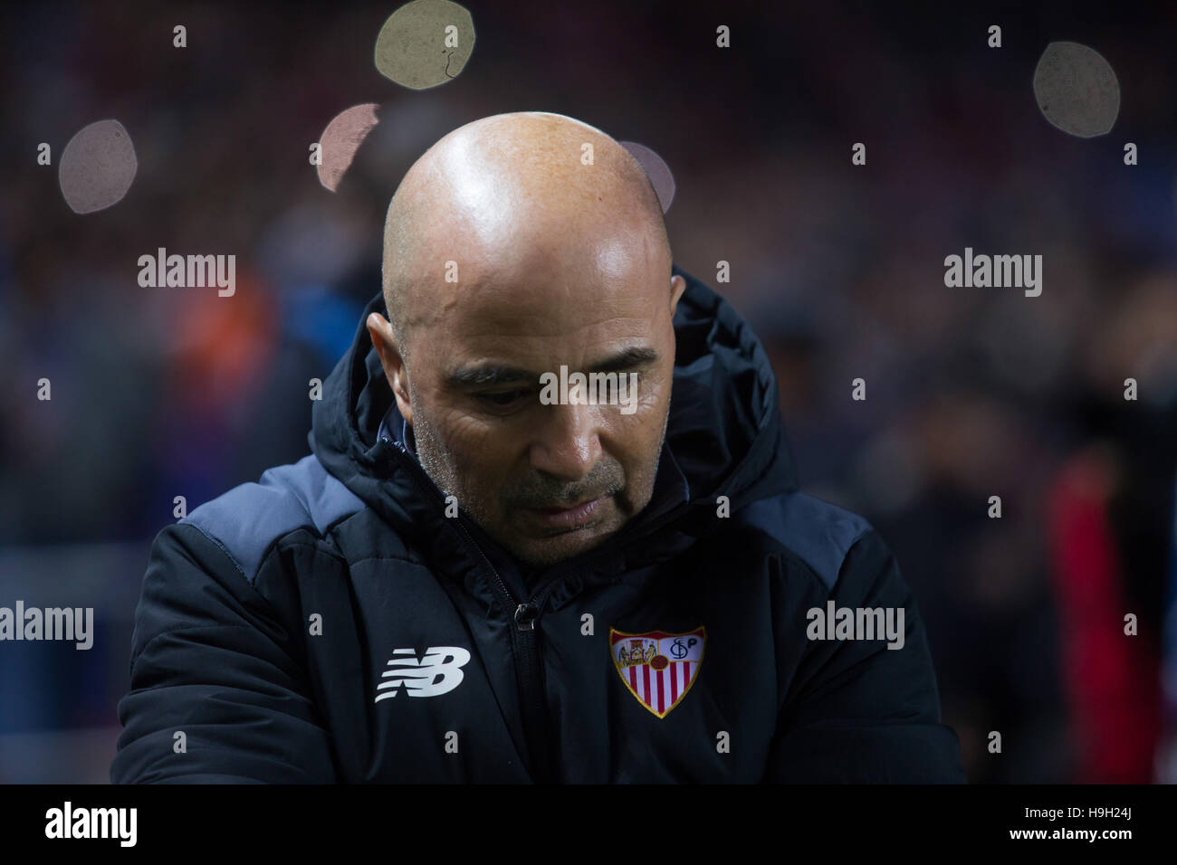 Seville, Spain. 22nd November, 2016. Head Coach Jorge Sampaoli of ...