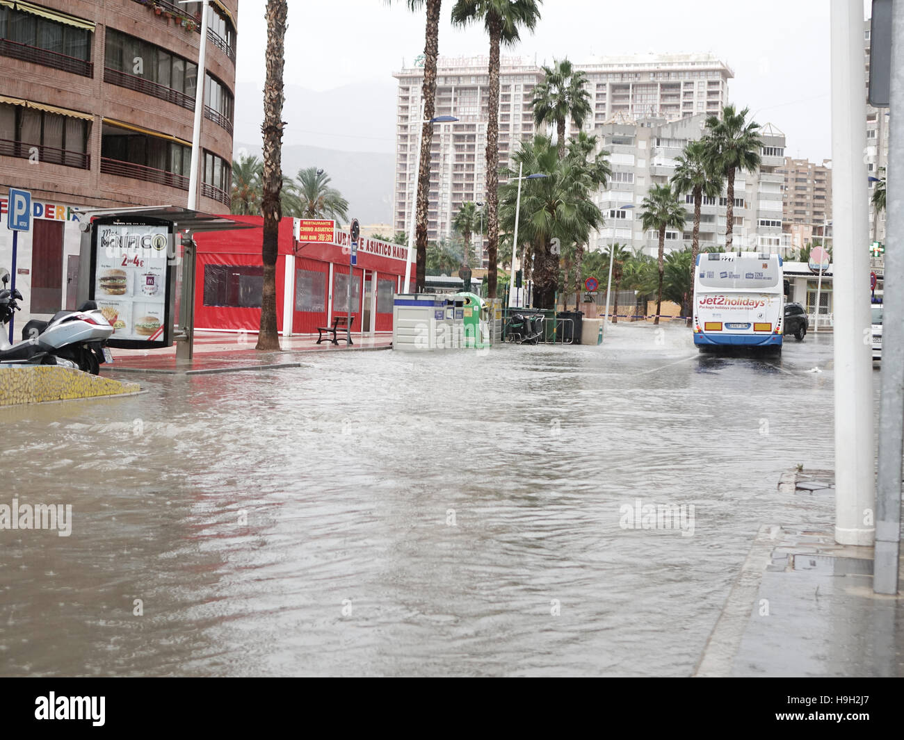 La Cala Finestrat Near Benidorm Alicante Province Spain High Resolution ...
