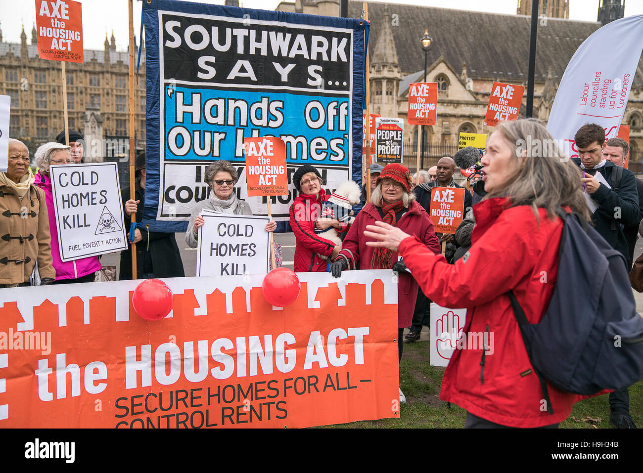 Private rent london protest hi-res stock photography and images - Alamy