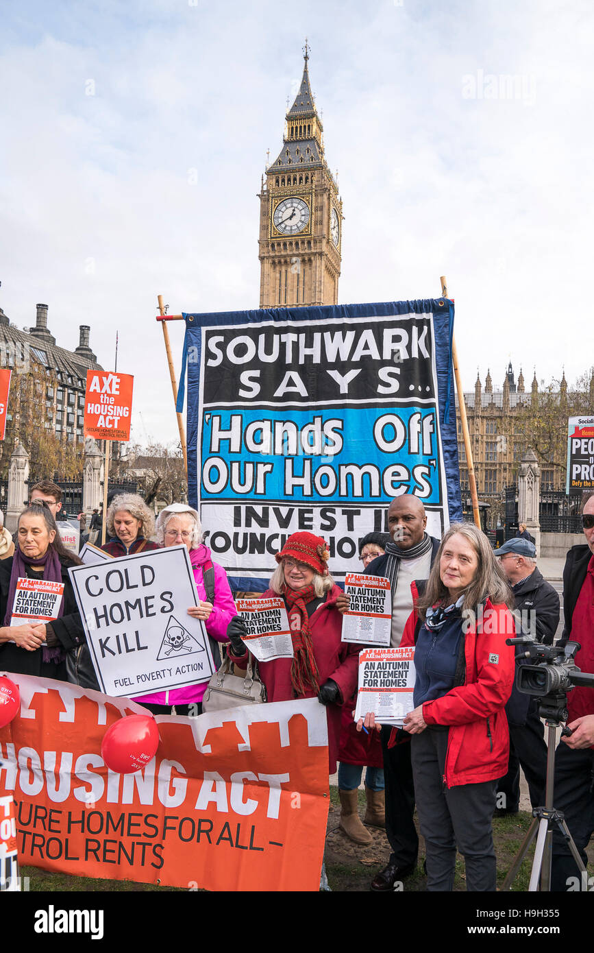 Private rent london protest hi-res stock photography and images - Alamy