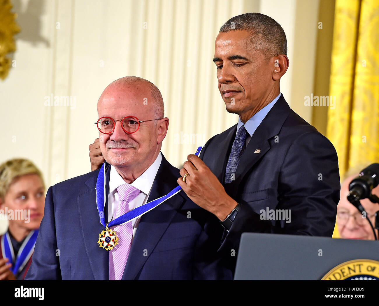 United States President Barack Obama presents the Presidential Medal of ...