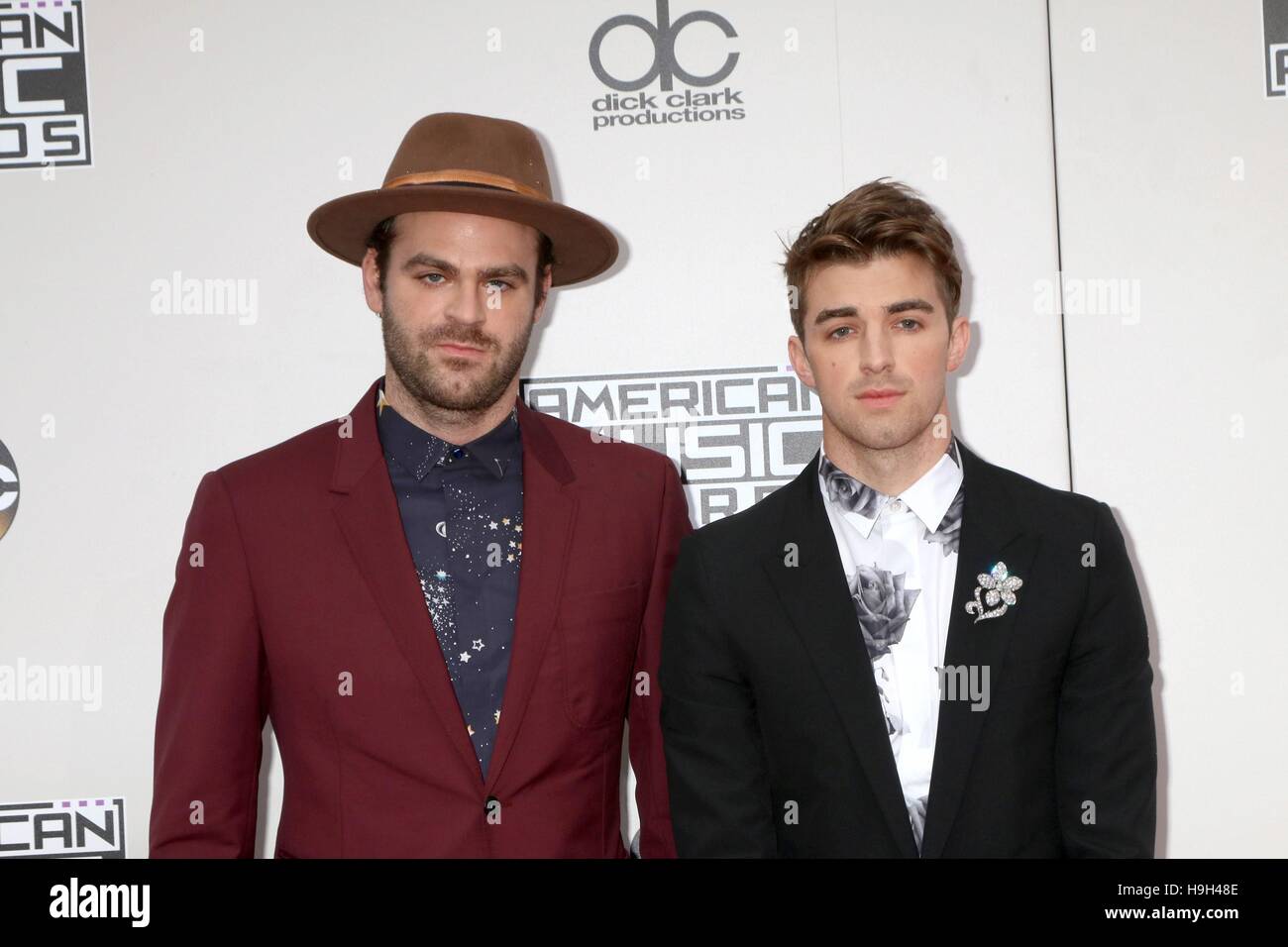 Alex Pall, Andrew Taggart, The Chainsmokers at arrivals for 2016 ...