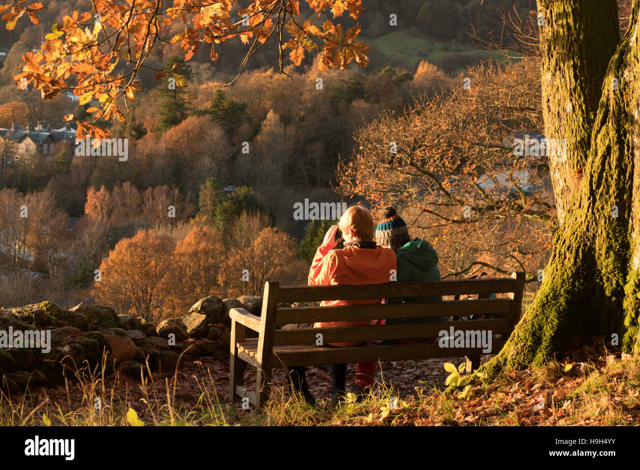 Ambleside, Cumbria, UK. 23rd November, 2016. UK Weather. After some wet ...