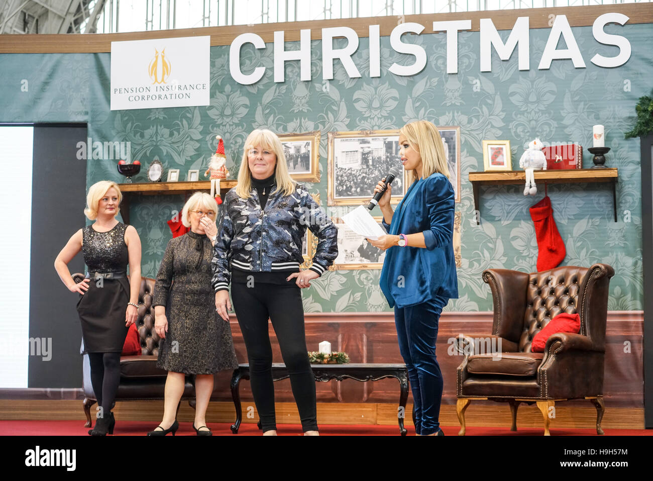 Olympia, London, UK. 23rd November, 2016. Glamorous TV presenter ...