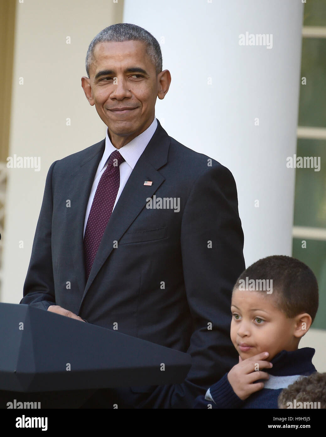 Washington DC, USA. 23rd November, 2016. United States President Barack ...