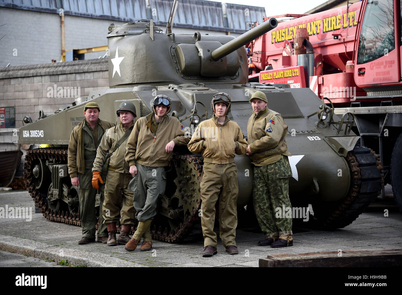 Castletown, Portland, Dorset, UK. 24th November, 2016. World War 2 ...