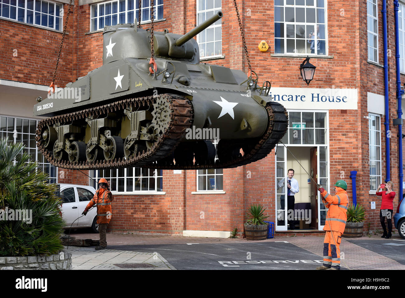 Castletown, Portland, Dorset, UK. 24th November, 2016. World War 2 ...