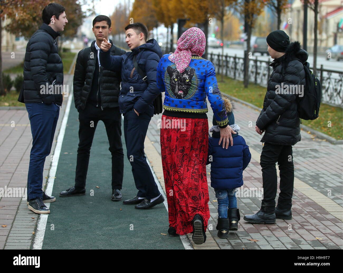 Street In Grozny Chechen Capital High Resolution Stock Photography and ...