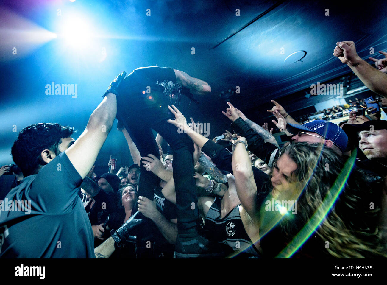 Toronto, Ontario, Canada. 23rd Nov, 2016. American heavy metal ...