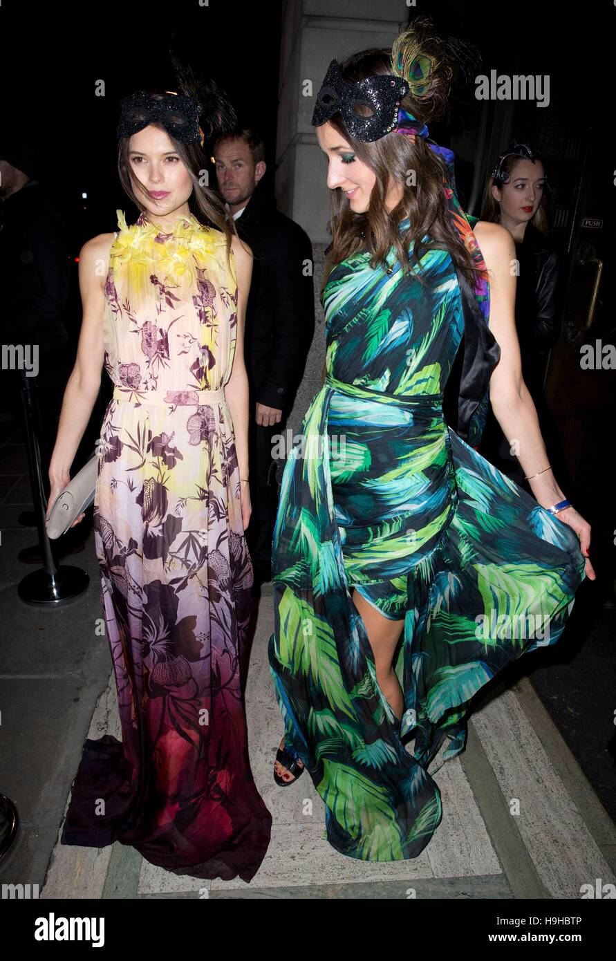 PRESS ASSOCIATION. (L-R) Sarah Ann Macklin and Rosanna Falconer attends ...